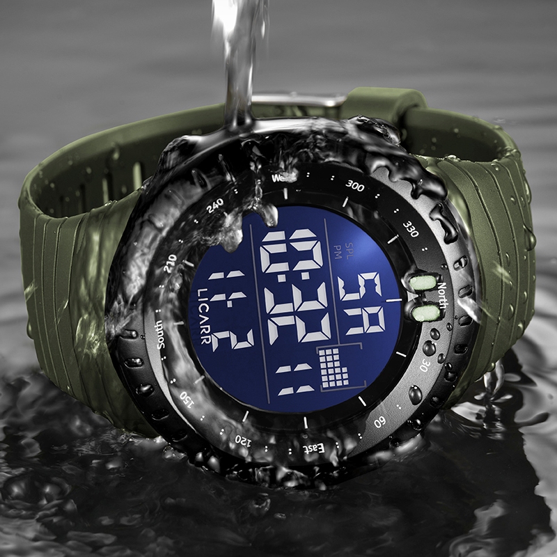 LICARR Original Genuine Brand Men's Watch Trendy Casual Waterproof Men ...