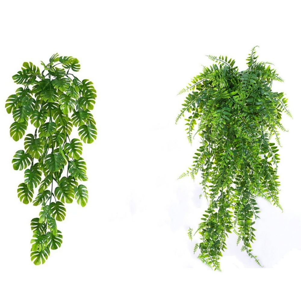 Vine Strip Wall Mounted Dangling Artificial Plant Simulation Decor ...