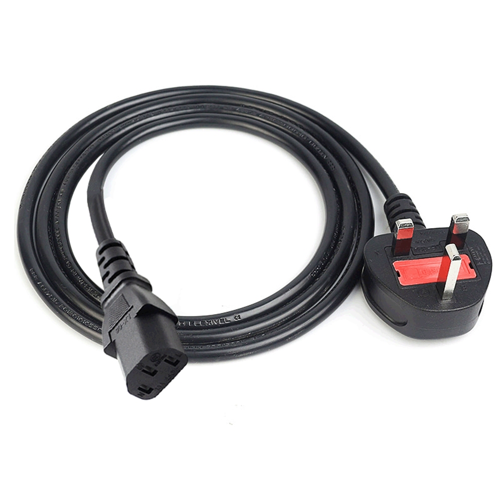 UK EU AU US Plug C13 Power Plug 3*0.75mm 10A 250V Cable Length 120CM ...