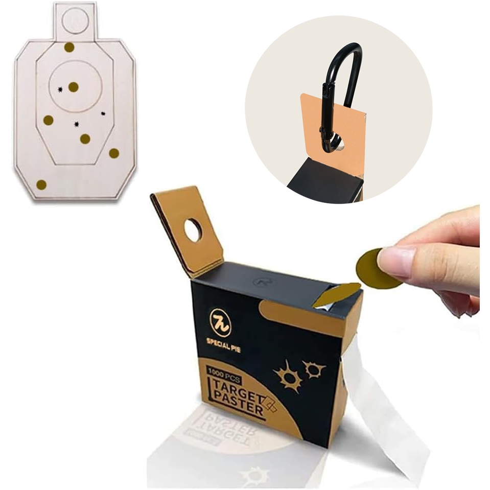 IPSC IDPA Training Hunting Reusable Targets 1000 Piece Boxed Paper ...