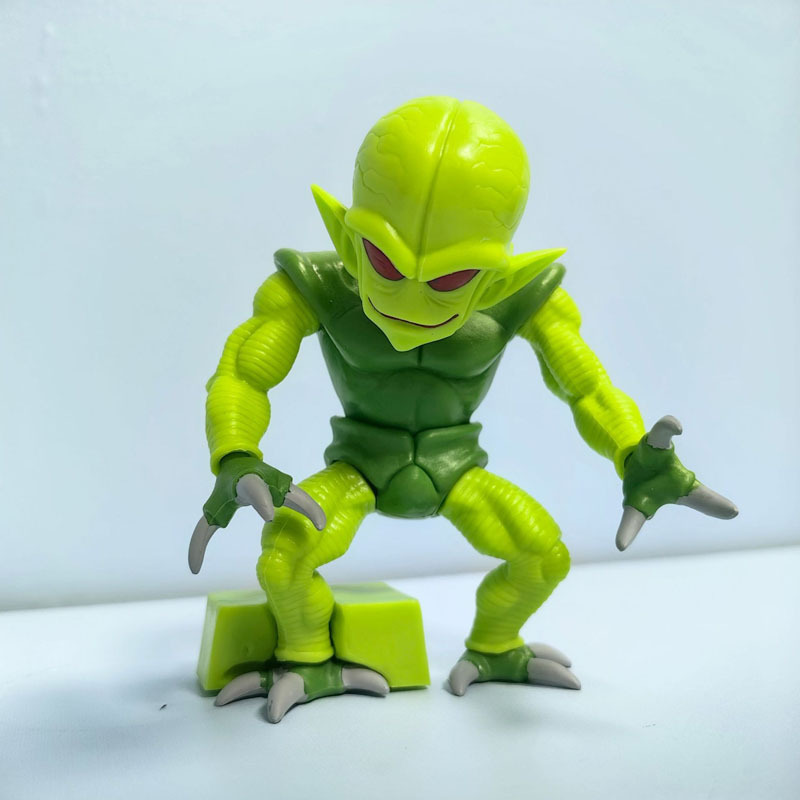 10cm Anime Dragon Ball Z Grower Saibaiman Standing Action Model Toy ...