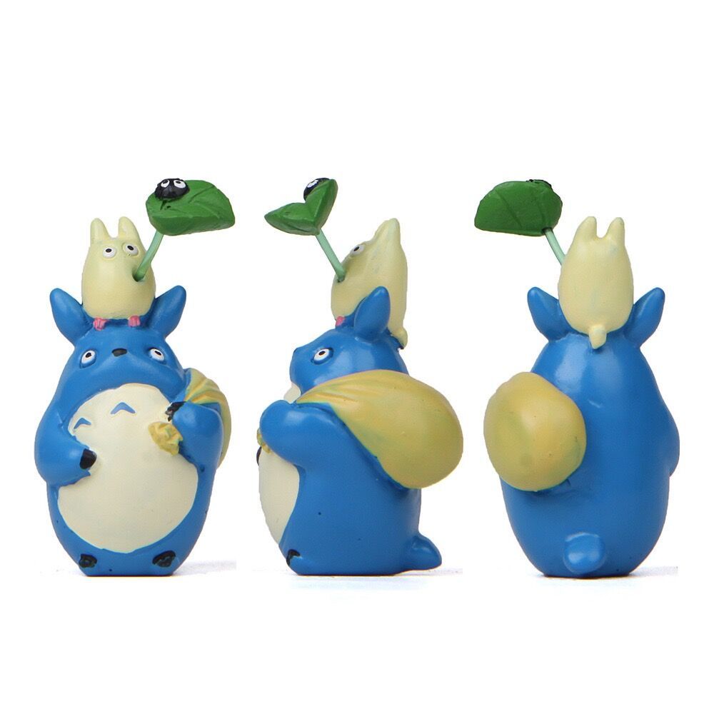 5cm Miyazaki Hayao Anime My Neighbor Totoro Figure Blue Totoro Chuu ...