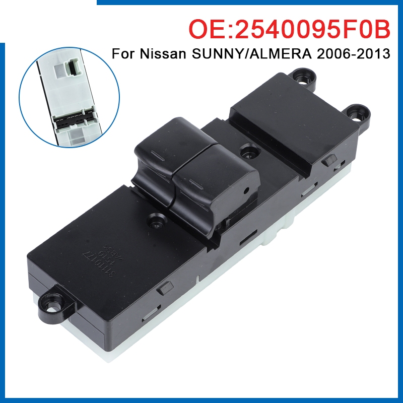New 25400-95F0B 2540095F0B Power Window Master Control Switch For ...