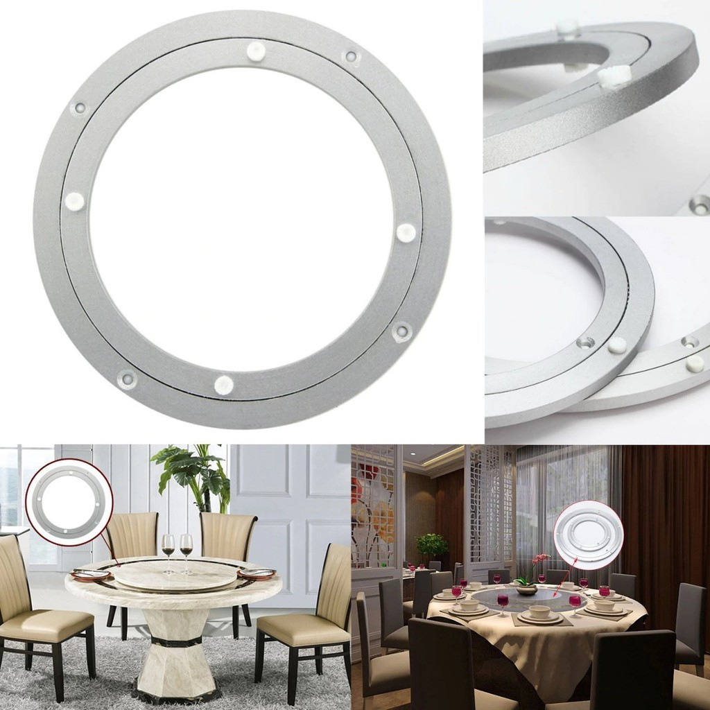 Aluminium Rotating Bearing Turntable Round Table (Lazy Susan) Swivel ...