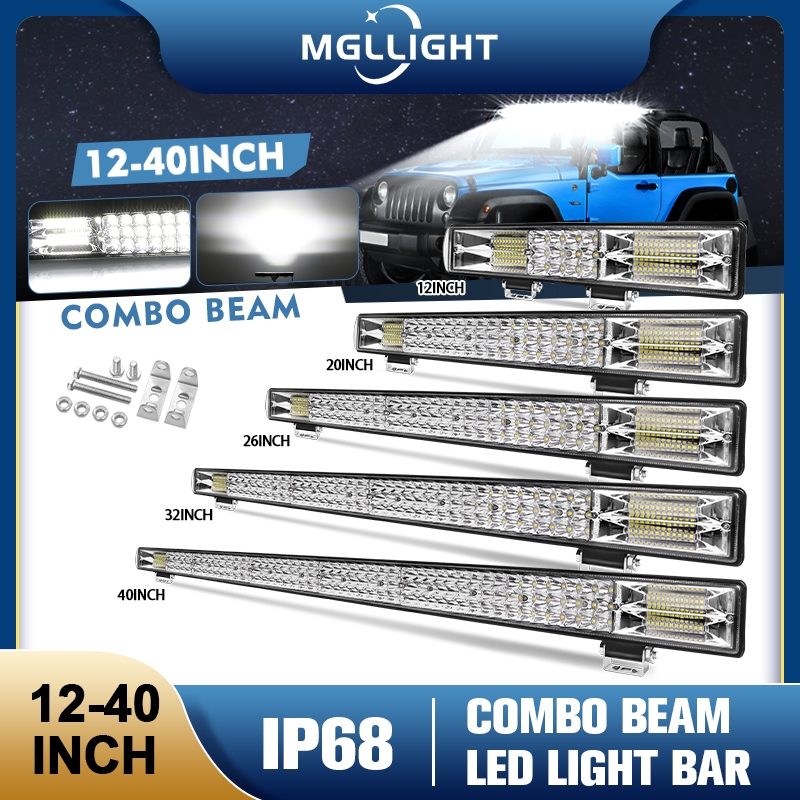 DVISUV Truck LED Light Bar 12V 24V Super Bright Off-Road Spot Light ...