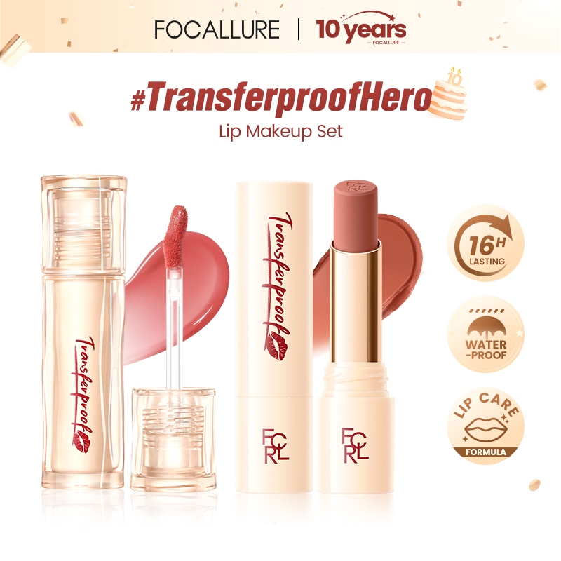 FOCALLURE 2PCS 10th Anniversary BeautyInTheDecade Series Set Matte ...