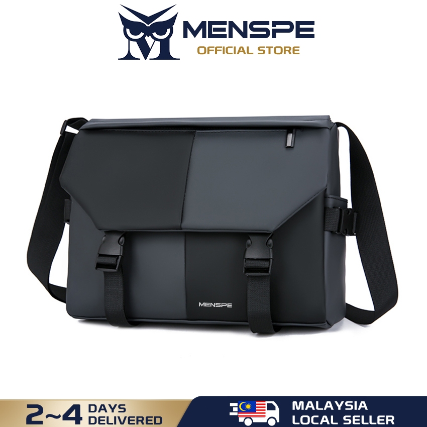 MENSPE Men Bags Men's Shoulder Bag Cross Body Bag Leisure Messenger Bag ...
