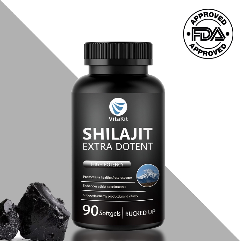 Shilajit Himalayan capsules are made from pure organic Shilaji powder ...