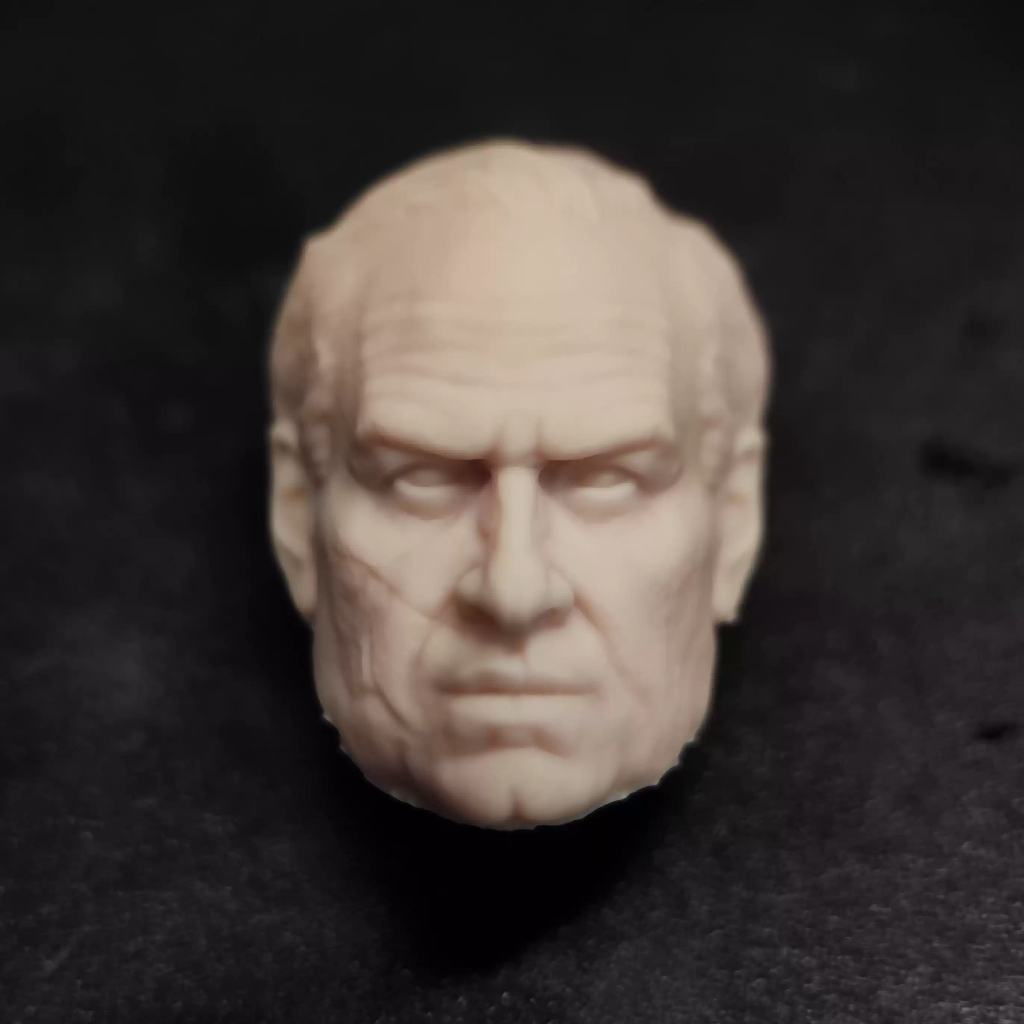 Unpainted 1/12 Scale Penguin Colin Farrell Head Carved Model Fit For 6 ...