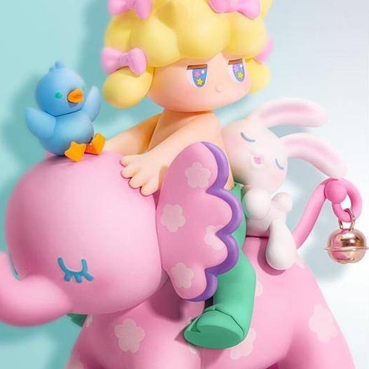 Popmart SATYRRORY Little Elephant Tinkerbell Pan God Mystery Box ...
