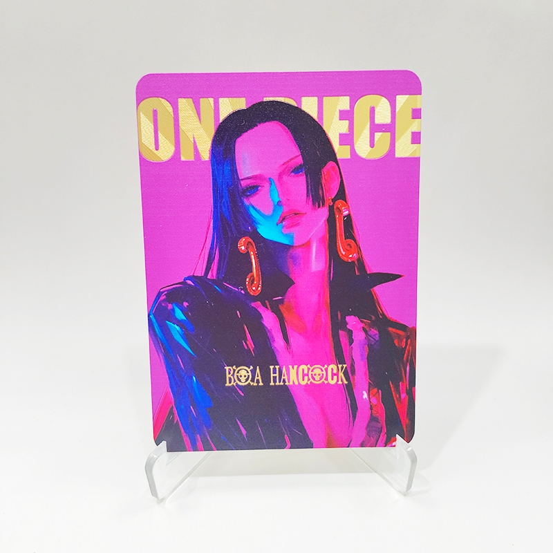 [DIY/Metal card]Boa Hancock One Piece Character Alloy Collection Card ...