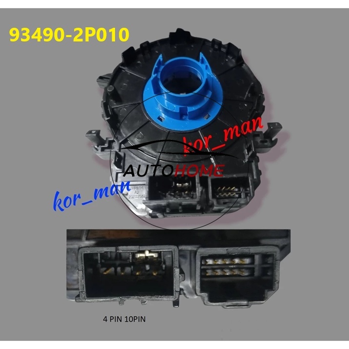 NEW Airbag Spiral Cable Clock Spring For Hyundai Eon 2012-2019 I20 2012 ...
