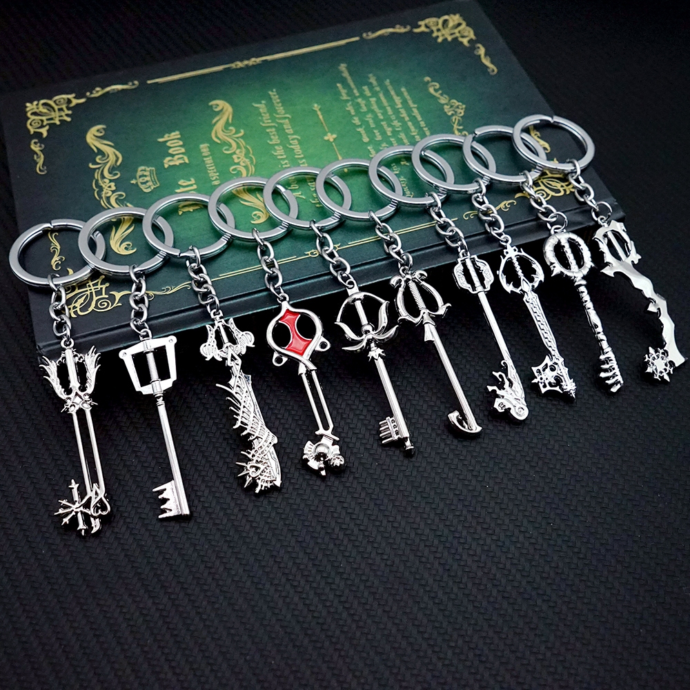 Kingdom Hearts Keychain, Sora's Keyblade Key Chain, Game Keychain for ...