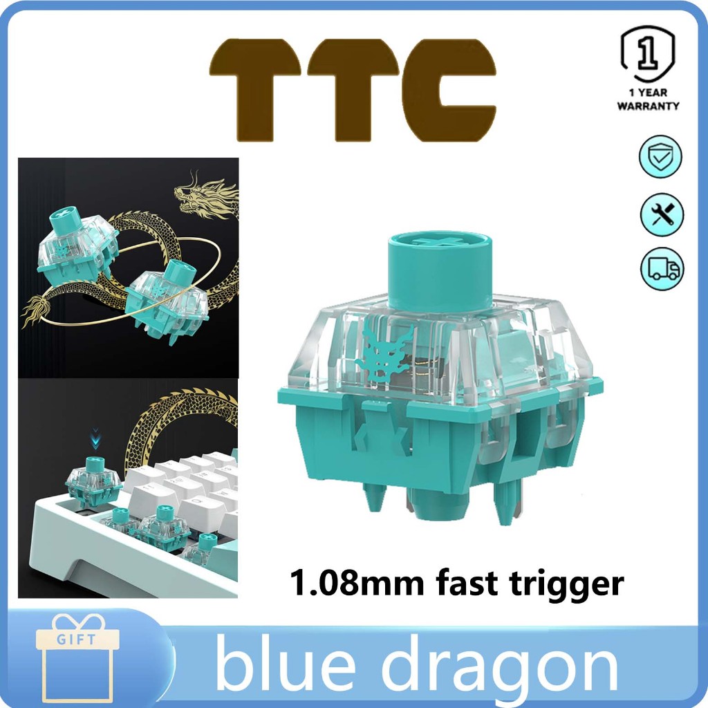 TTC blue dragon axis RGB Dragon Year Zodiac axis 1.08mm quick trigger ...