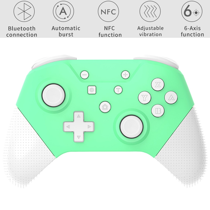 Nintendo Switch Pro NFC Bluetooth Wireless Controller For NS Splatoon2 ...
