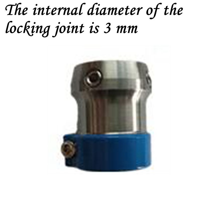Type-4 locking joint (3 mm) single and double hole ankle polyurethane ...