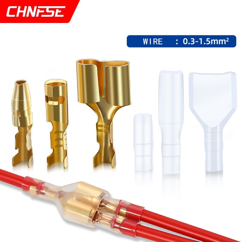 COD 10 Sets 200PCS 4.0 bullet terminal car electrical wire connector ...