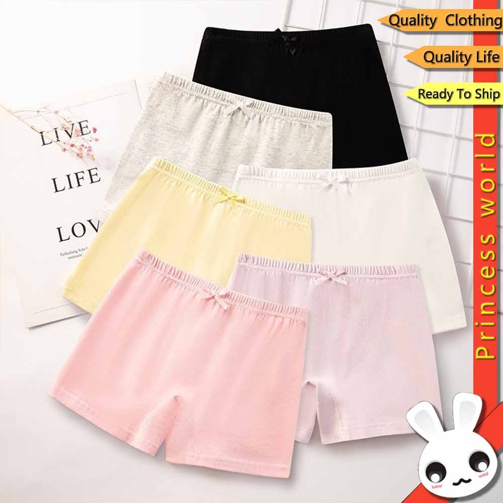 Kids Girls Safety Pants Tight High Waist Comfortable Under Skirt ...