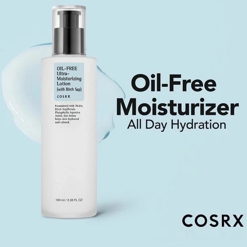 Cosrx Oil-Free Ultra Moisturizing Lotion 100Ml Birch Sap 70.85% ...