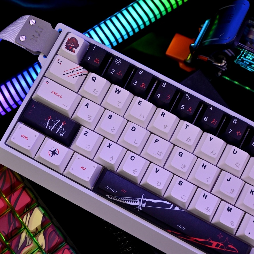 WOMIER Yuki Aim Thermal Sublimation Keycaps 132 Keys Cherry Profile PBT Key Caps Set | Shopee ...