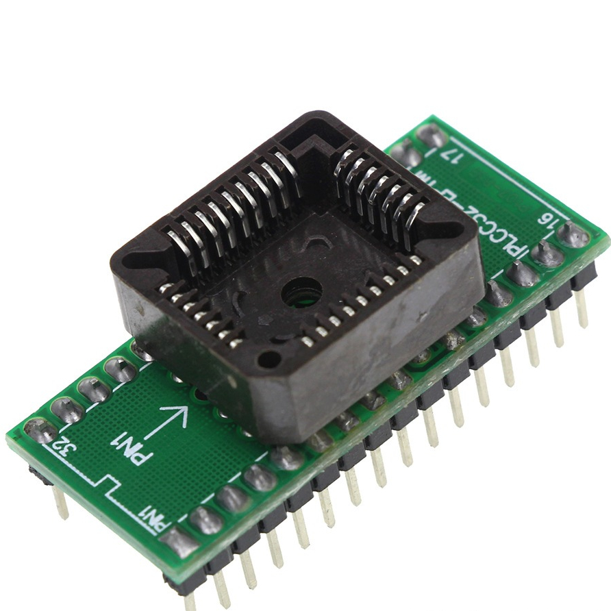 Plcc32 to DIP32 Burning Socket Test Socket Adapter Conversion Socket ...