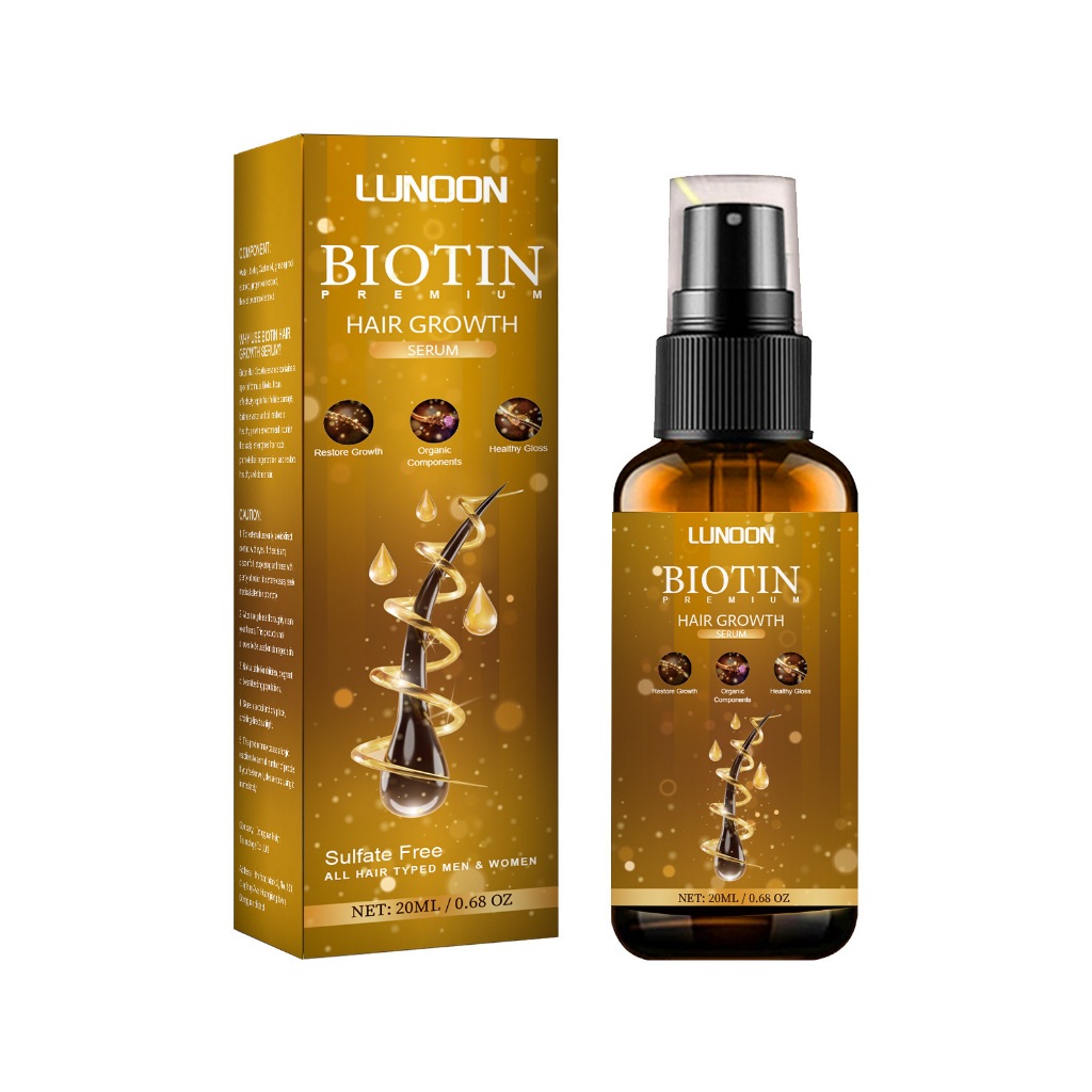 LUNOON hair care essential oil nutrition spray biotin nourishing hair ...