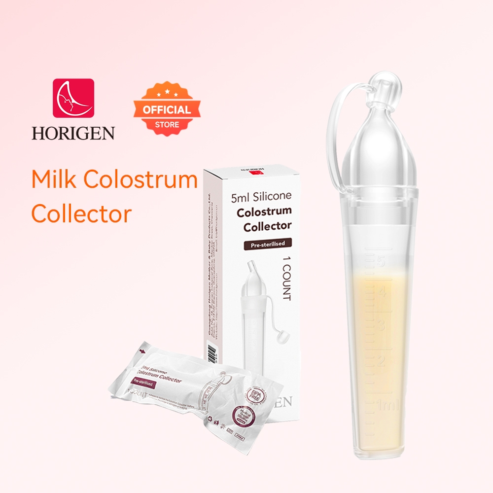 Horigen Colostrum Collector Reusable Collect Breast Milk Breastfeeding ...