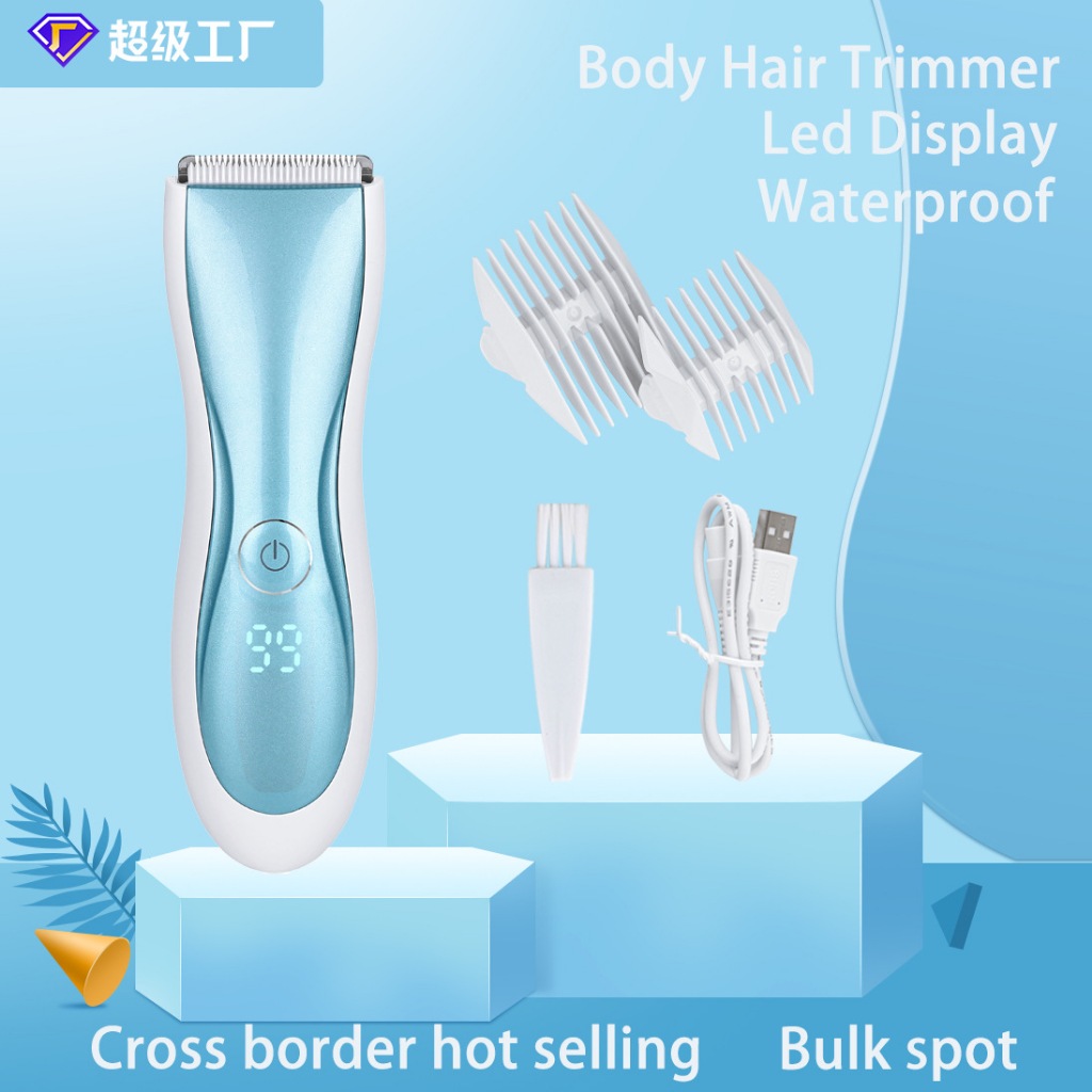 Barber Hair Trimmer Cordless Chargeable Haircut Clipper Shaver Men ...