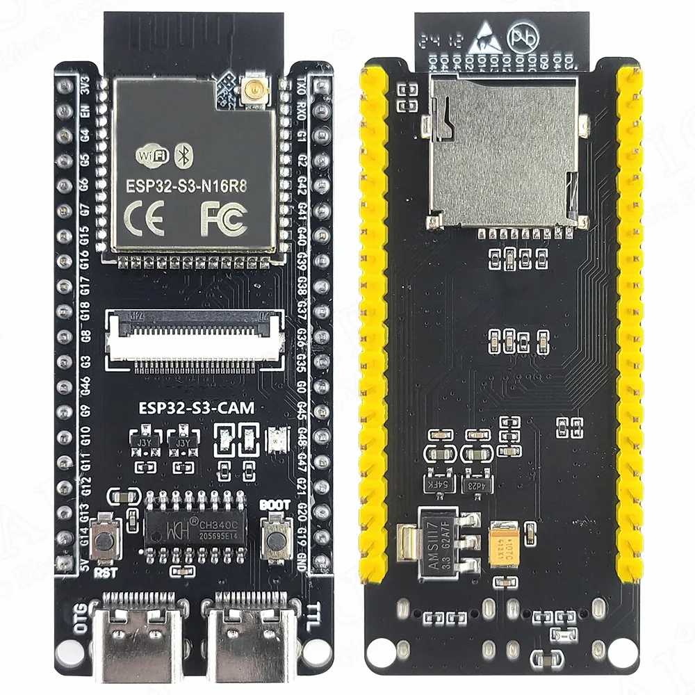 ESP32 S3 Development Board with IPEX 2.4G Wifi Module for Camera Module ...