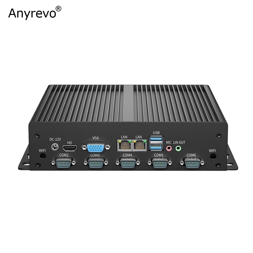 Fanless Industrial Mini PC Intel Core i3-3217U Dual Core Industrial ...