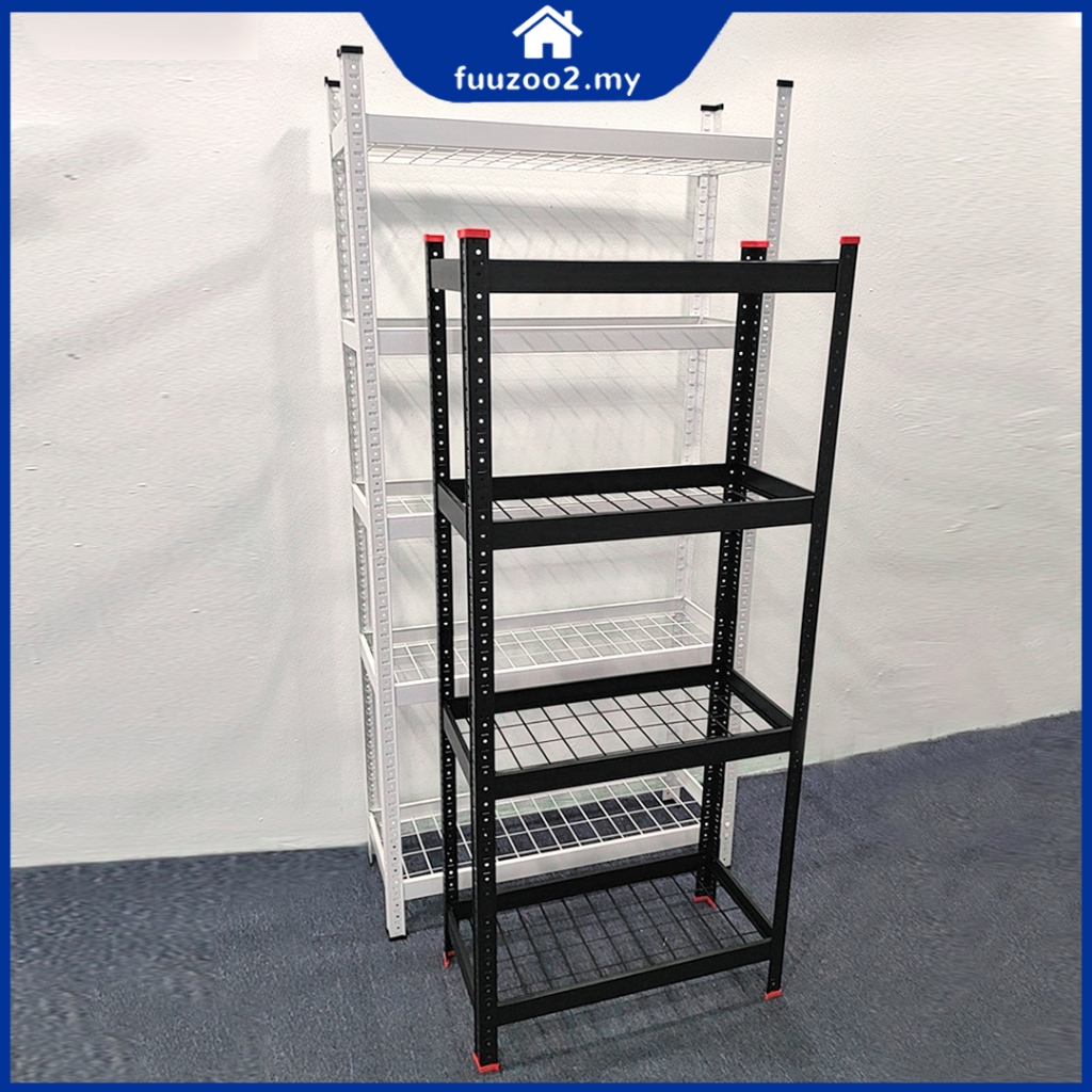 [GLEN MASTER] 2/4/5 Tier Metal Adjustable Boltless Rack Warehouse Rak ...