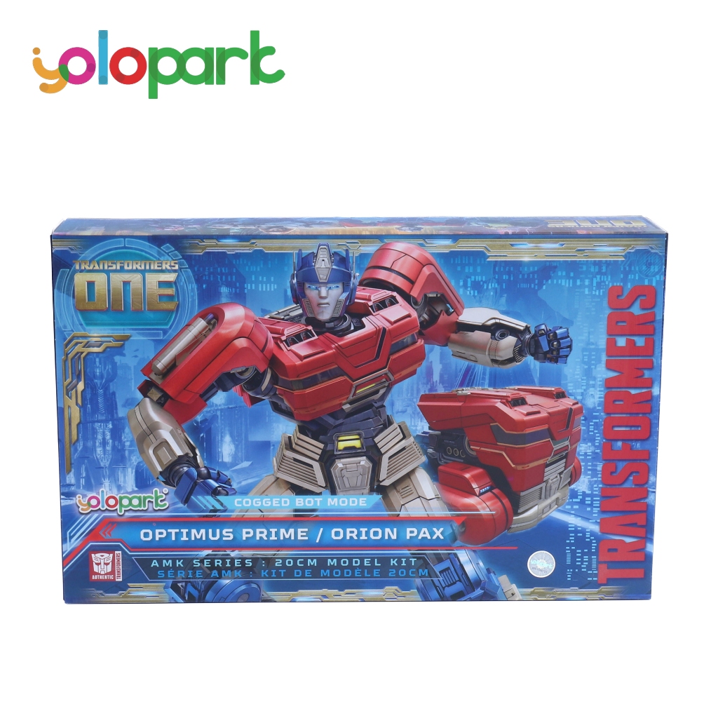 YOLOPARK AMK Series Transformers ONE 20cm Orion Pax(Optimus Prime)Cogged Mode Model Kit | Shopee ...