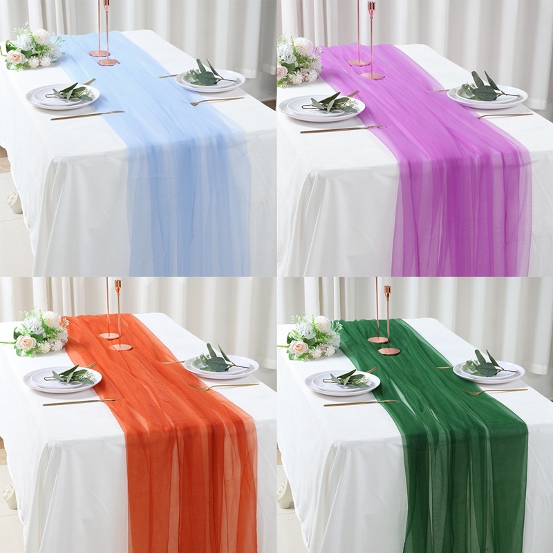 【New】4 Colour Crystal Organza Wedding Tulle Roll Crystal Organza Sheer ...