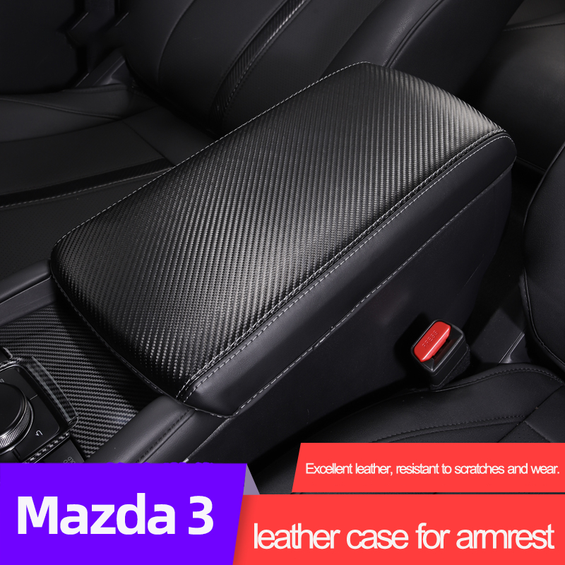 Mazda 3 2020-2025 Central Armrest Box Cover Modified Storage Decoration ...