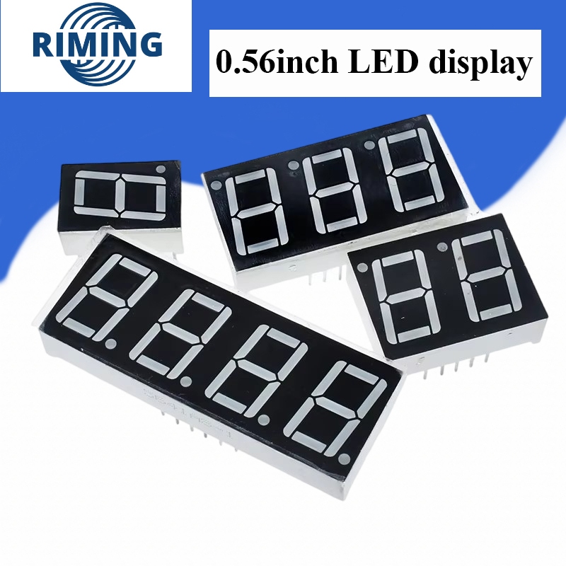 0.56inch LED display 7 Segment 1 Bit/2 Bit/3 Bit/4 Bit Digit Tube Red ... 0.56inch LED display 7 Segment 1 Bit/2 Bit/3 Bit/4 Bit Digit Tube Red ...