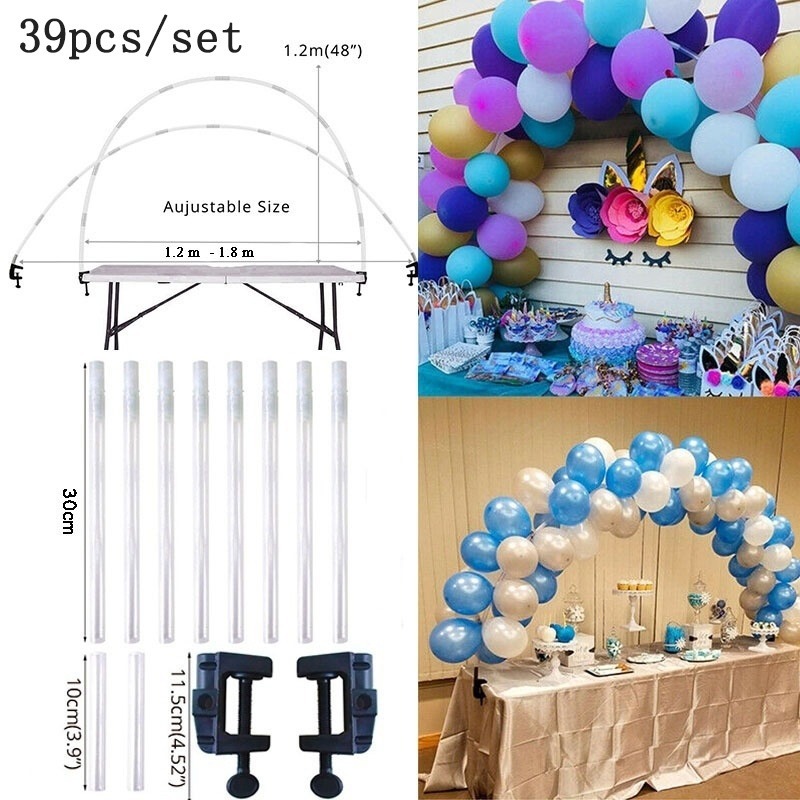 Detachable Balloon Column Stand Kits Wedding Arch Stand Frame Base ...