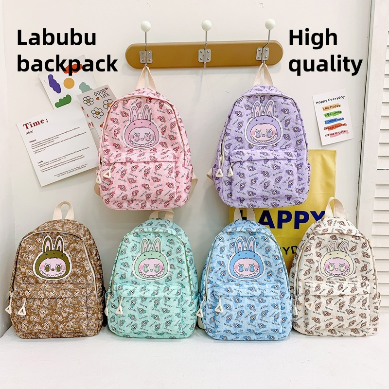 High Quality children backpack for woman labubu backpack labubu school ...