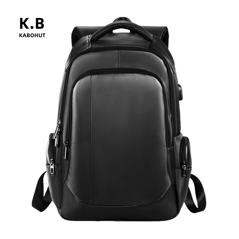 Kabohut Backpack Men 15.6-inch Computer Bag College Student School Bag ...