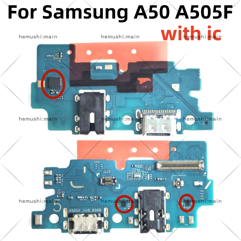 USB Charging charger port board For Samsung A50 A505F Mainboard Flex ...