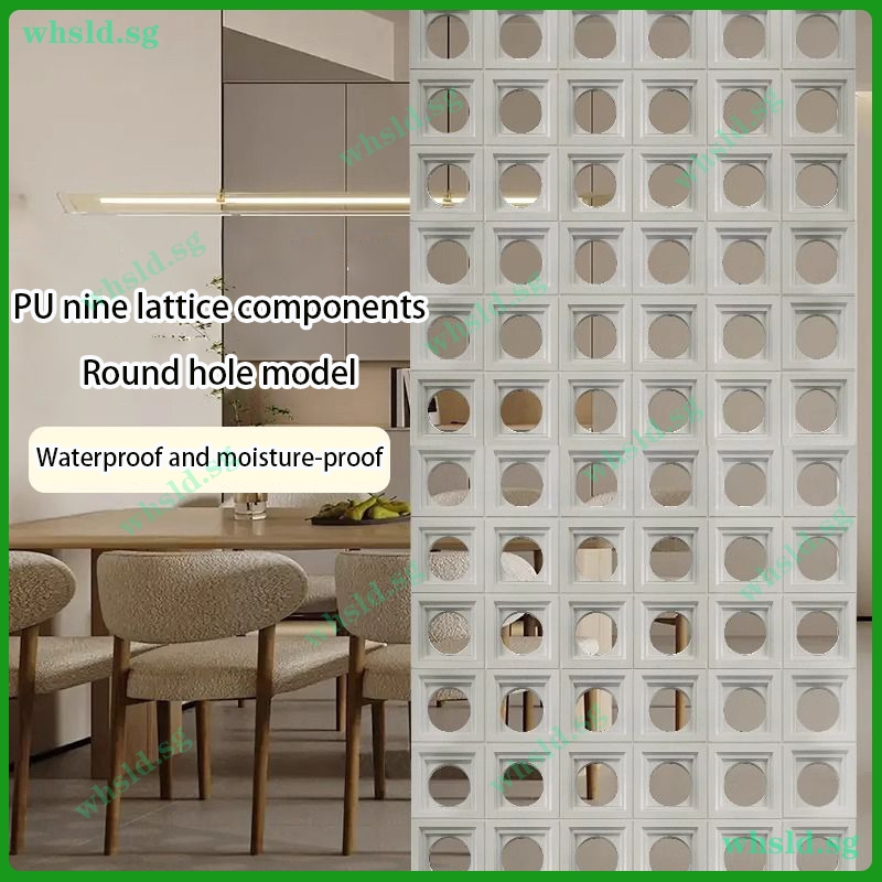 Pu Hollow Brick round Hole Lightweight Cement Component round Jiugongge ...