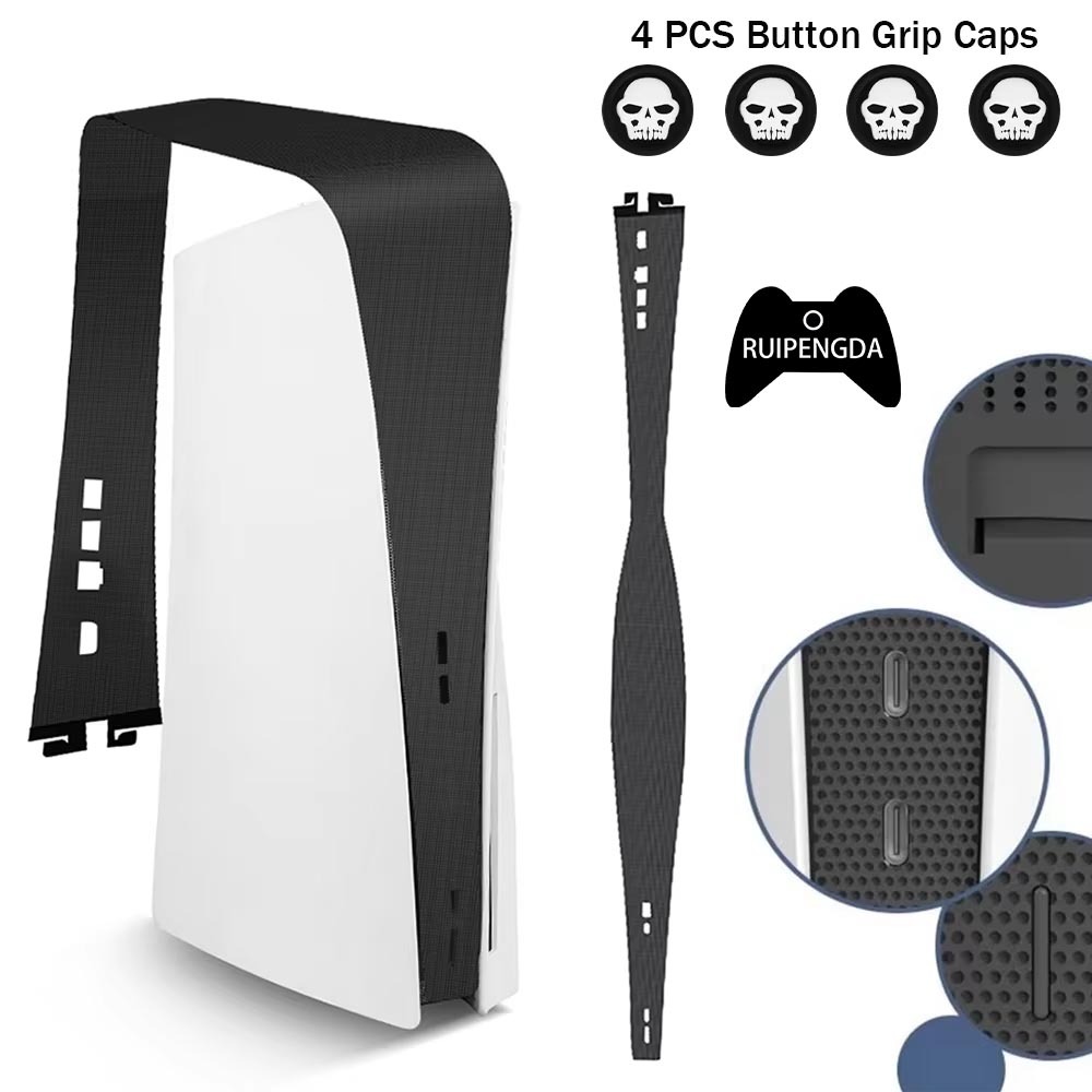 Dust Cover Mesh Protection for PS5 Disc/Digital Console Washable ...