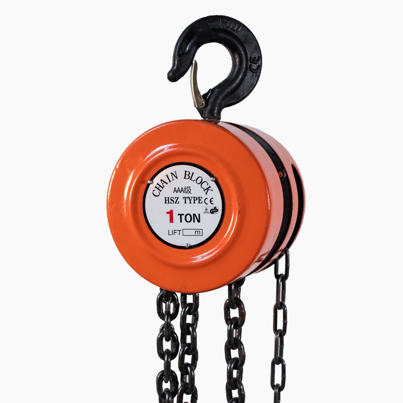 1 Ton Heavy Duty Chain Block Lifting 3 Meter HS-type Chain Hoist Rantai ...