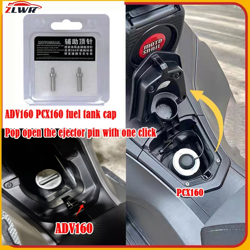 ZLWR Honda ADV160 PCX160 150 motorcycle ejection fuel tank cover ...