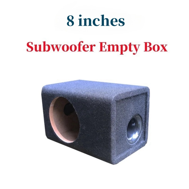 8-inch Vehicle Subwoofer Empty Box DIY Subwoofer Drawer Speaker Wooden ...