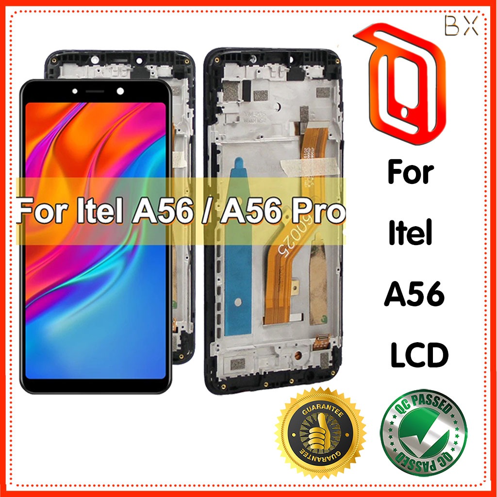 For Itel A56 A56Pro LCD Display Touch Screen Digitizer Panel Assembly ...