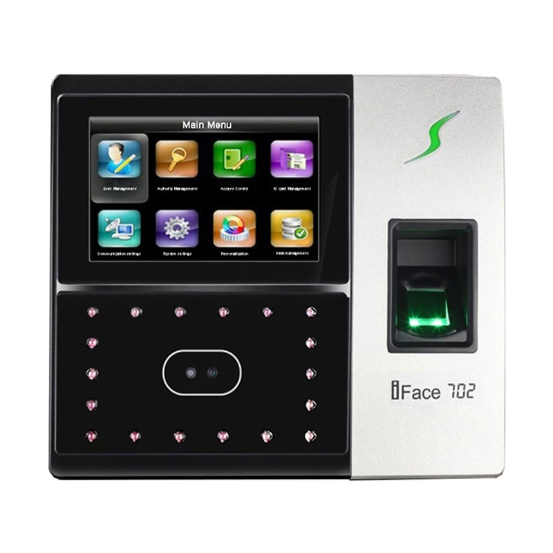 4.3 inch TFT Touch Screen iface702 Biometric Facial Fingerprint Scanner ...