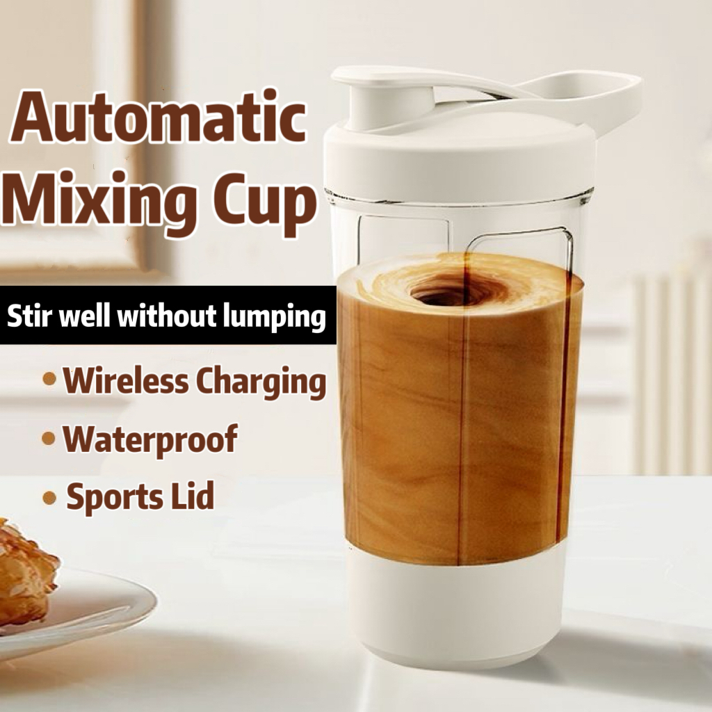 Electric Protein Shaker Bottle Self Stirring Mug Rechargeable Portable ...