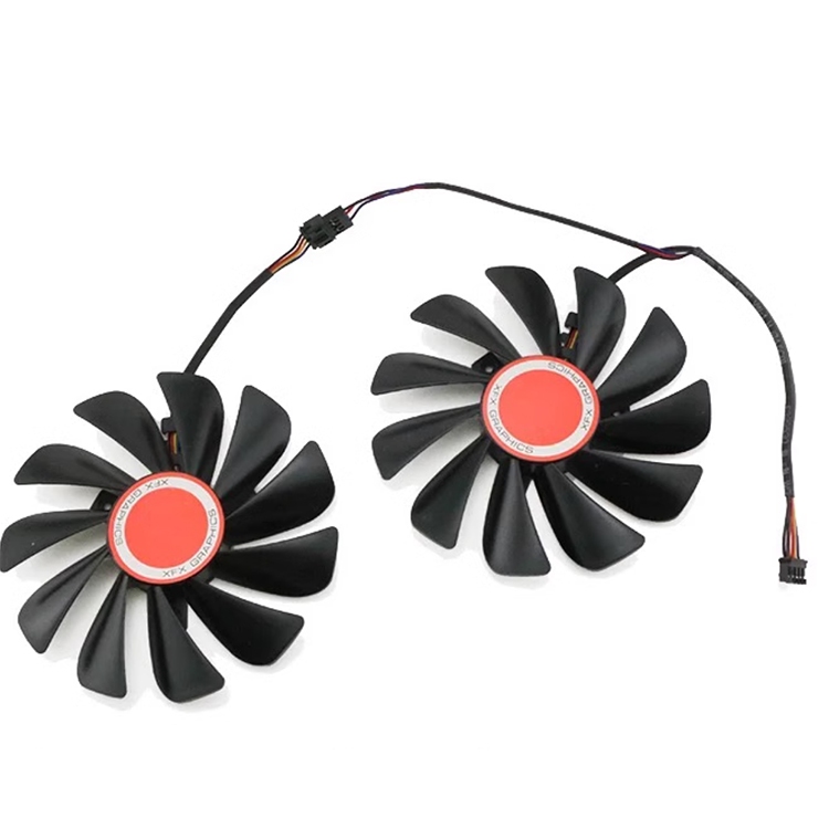 CF1010U12S 95mm RX580 RX590 GME GPU Video Card Cooler fan For XFX RX ...
