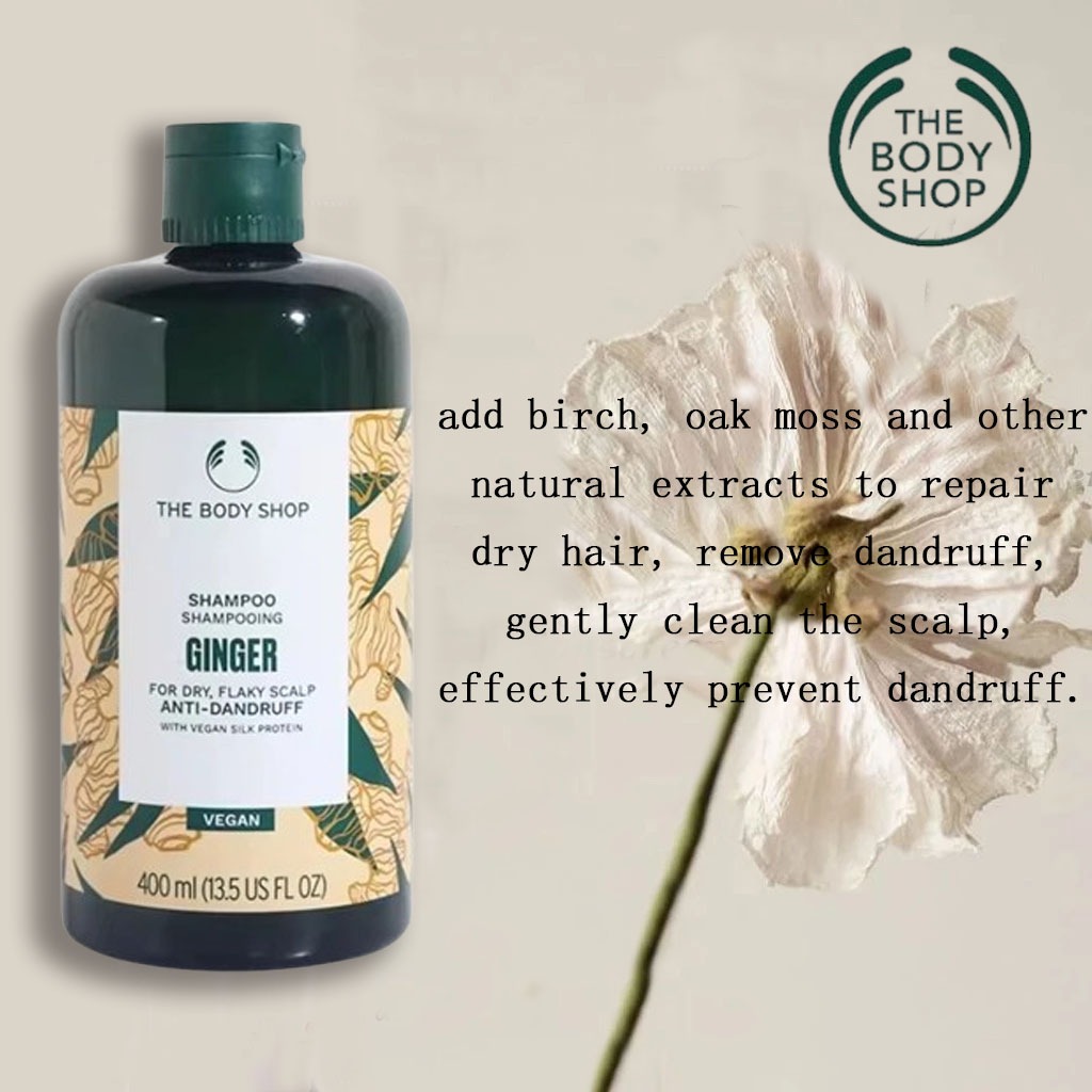 【Buy 3 get 1 free】The Body Shop Ginger Anti Dandruff Shampoo 400ml | Shopee Malaysia