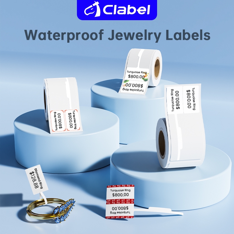 CLABEL 221B/220B/230B/320B Thermal Label Sticker, Jewelry Label ...